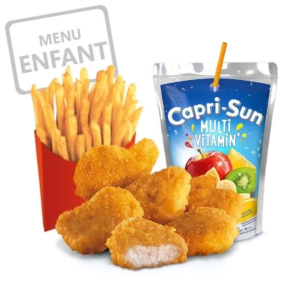 Menu Enfant Nuggets